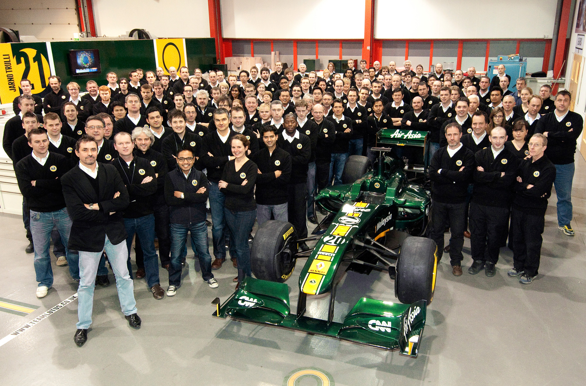 AUSmotive Team Lotus Reveals 2011 F1 Car AUSmotive Team Lotus Reveals 2011 F1 Car