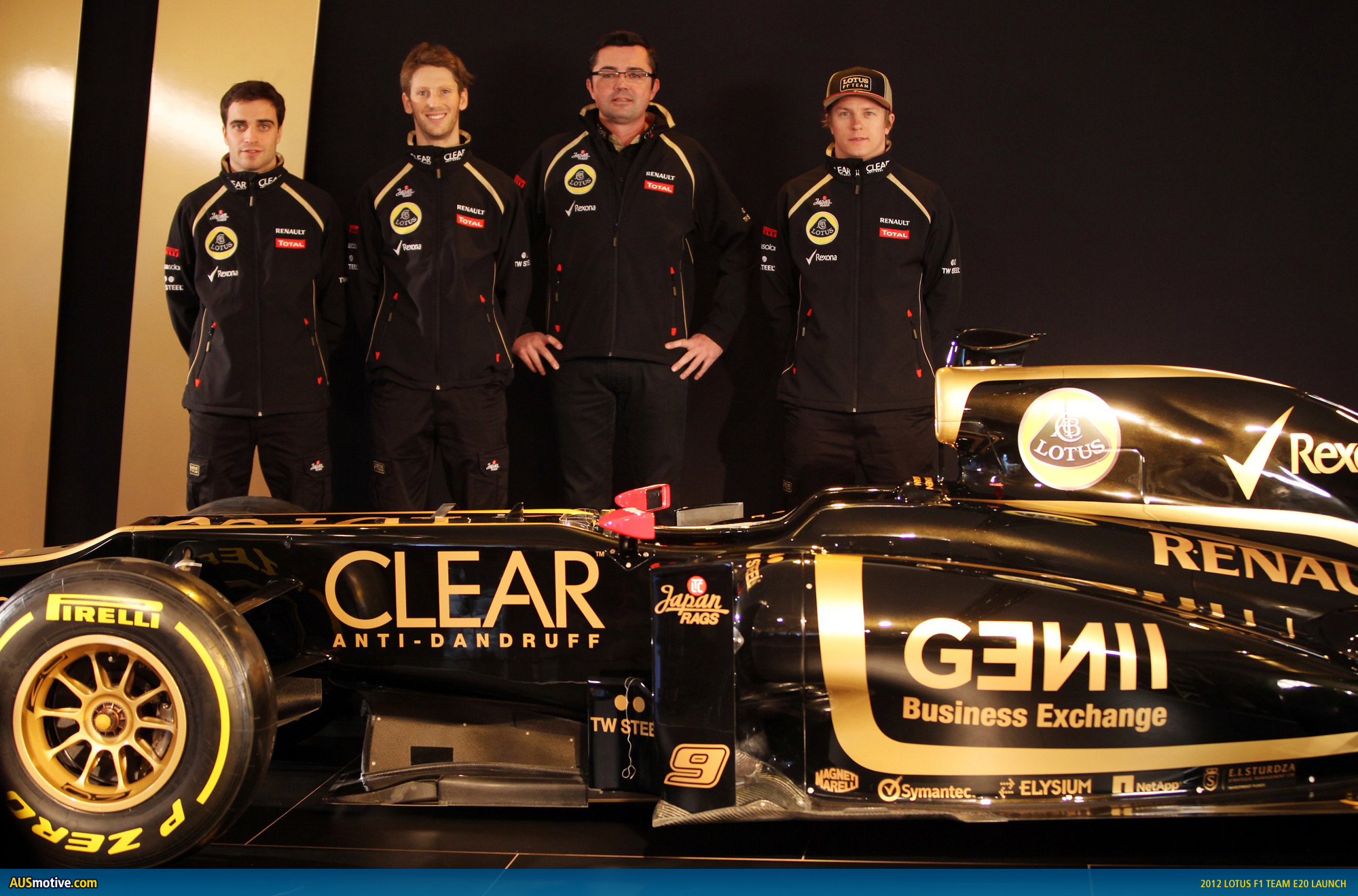 AUSmotive Lotus Unveils 2012 F1 Car