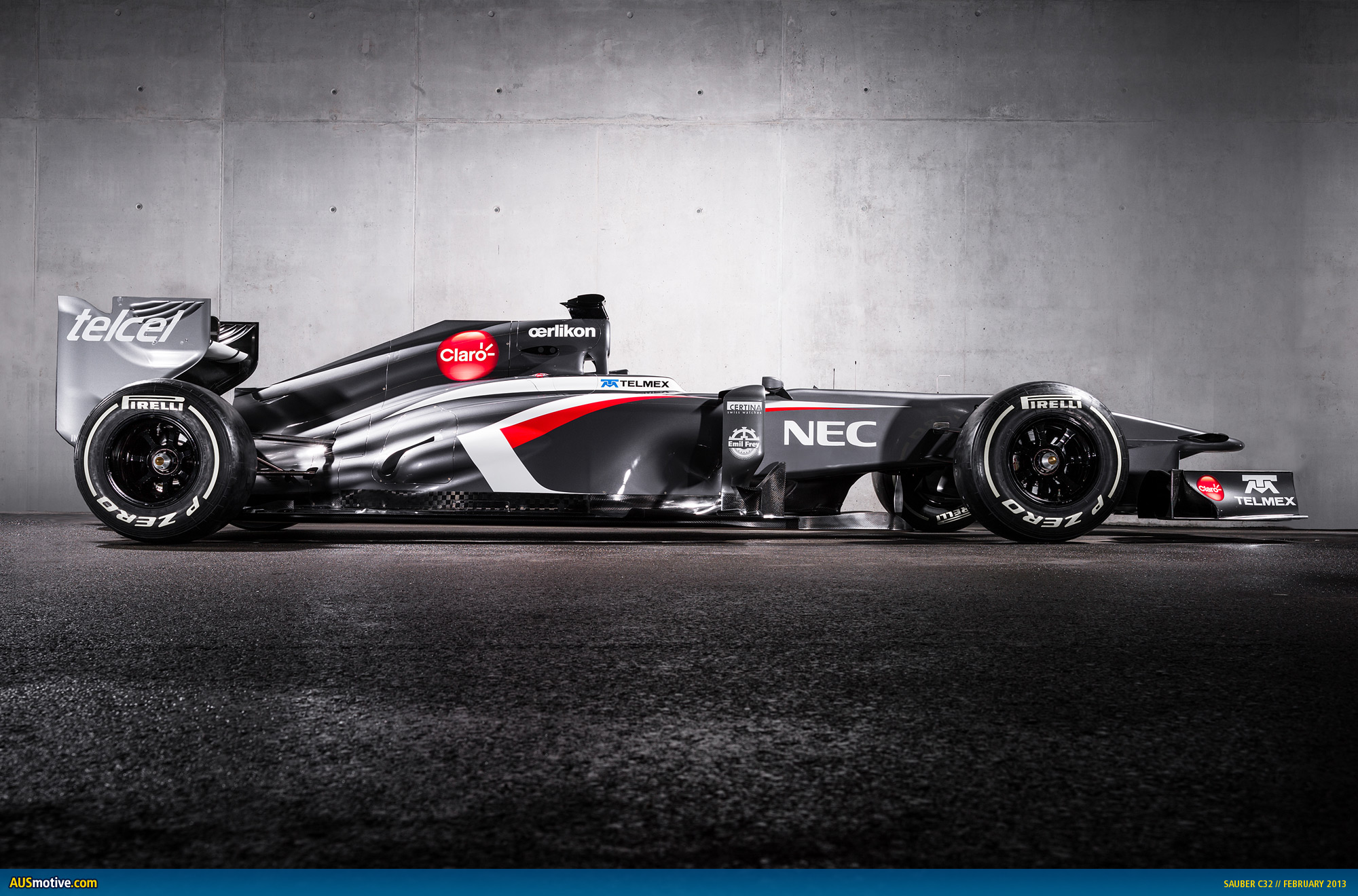 AUSmotive Sauber Unveils 2013 F1 Car AUSmotive Sauber Unveils 2013 F1 Car